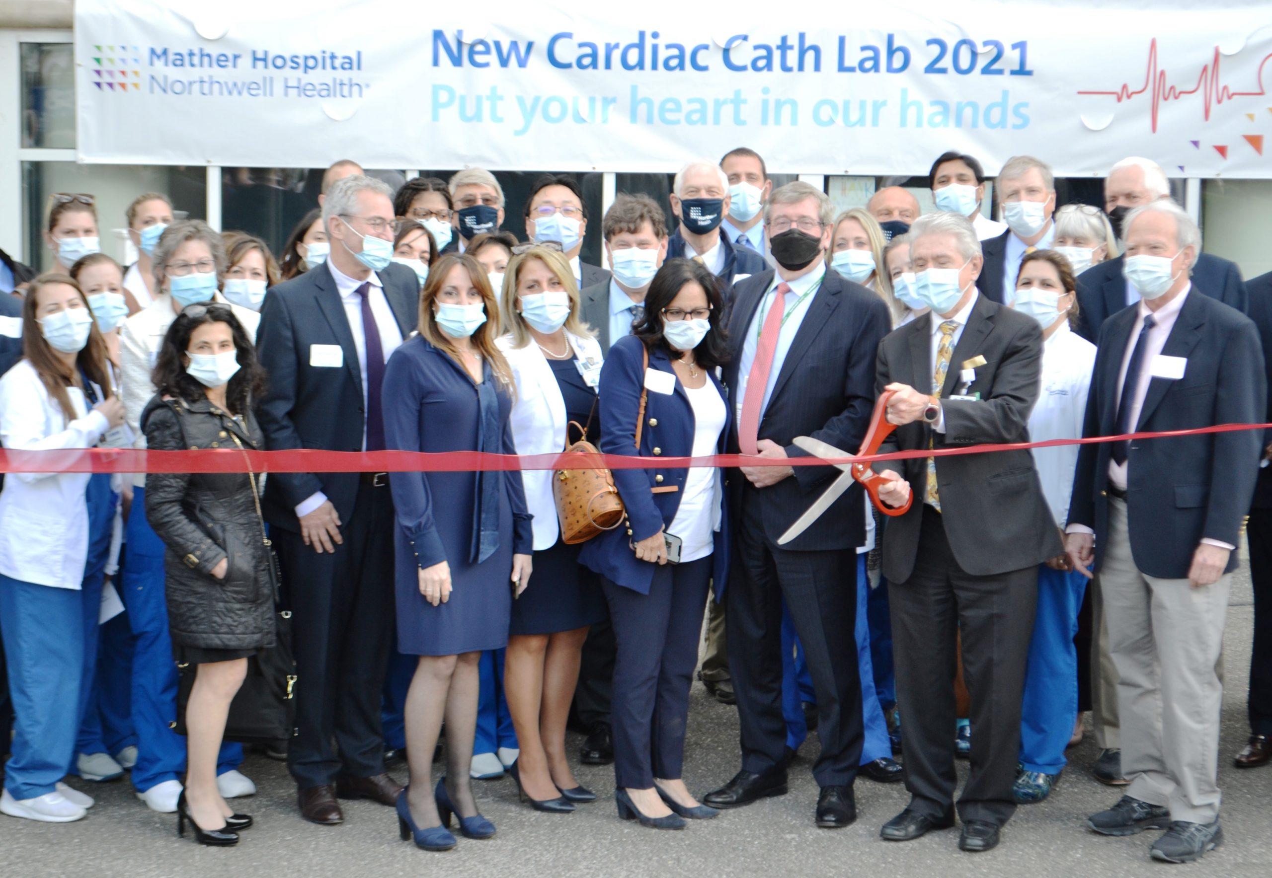 Ribbon-cutting - Mather Hospital