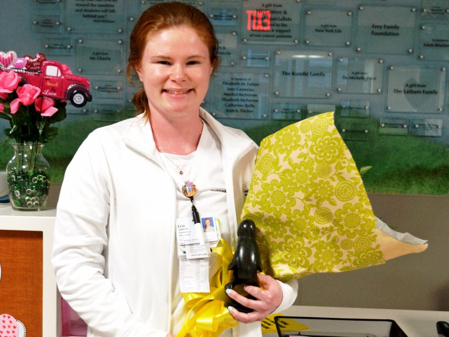 Erin Dawson, RN presented with DAISY Award® for compassion and caring ...